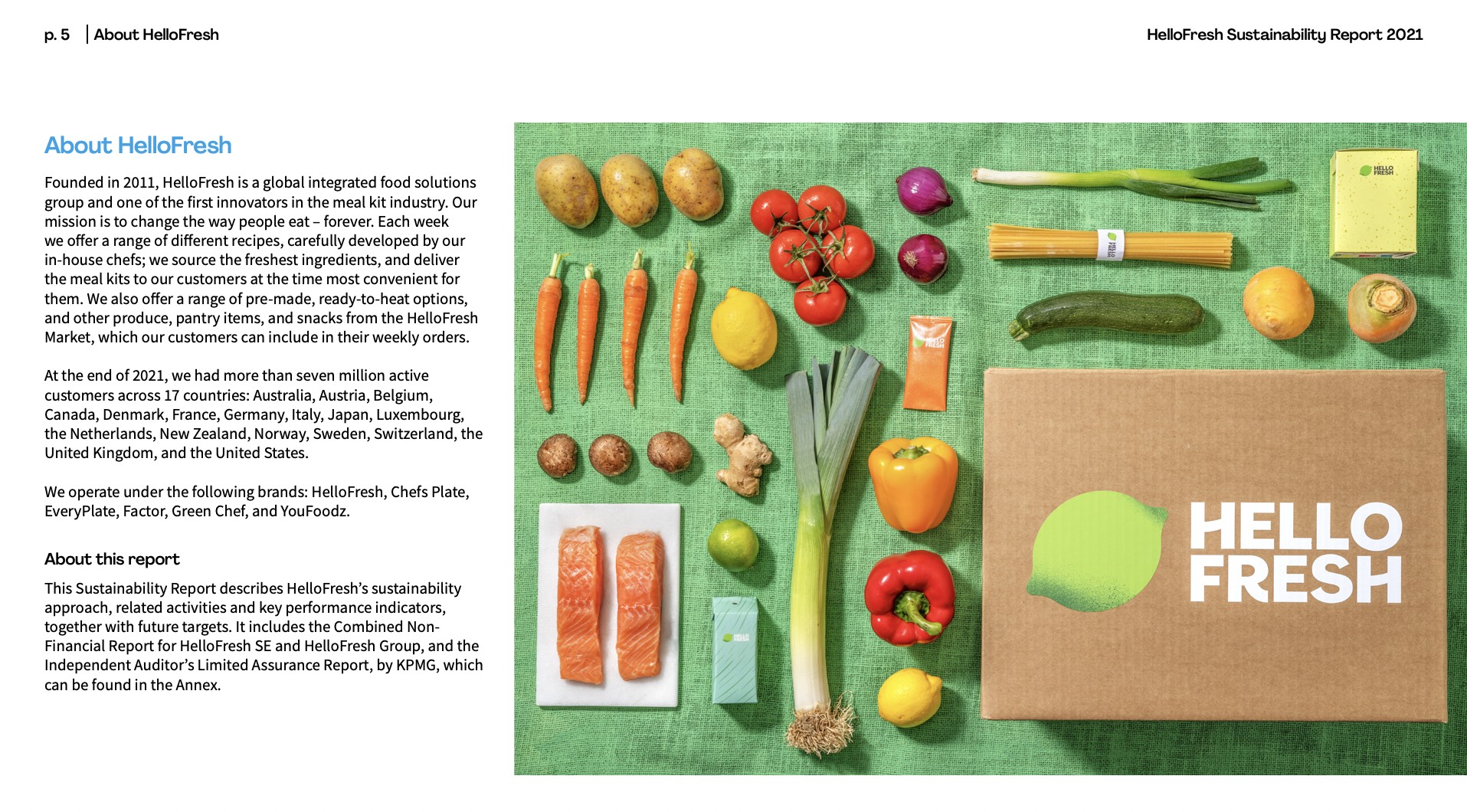 HelloFresh Sustainability Reports - ProCopywriters | the Alliance of ...